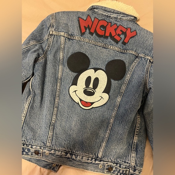 Levi's | Jackets & Coats | Levis Mickey Mouse Denim Jacket | Poshmark
